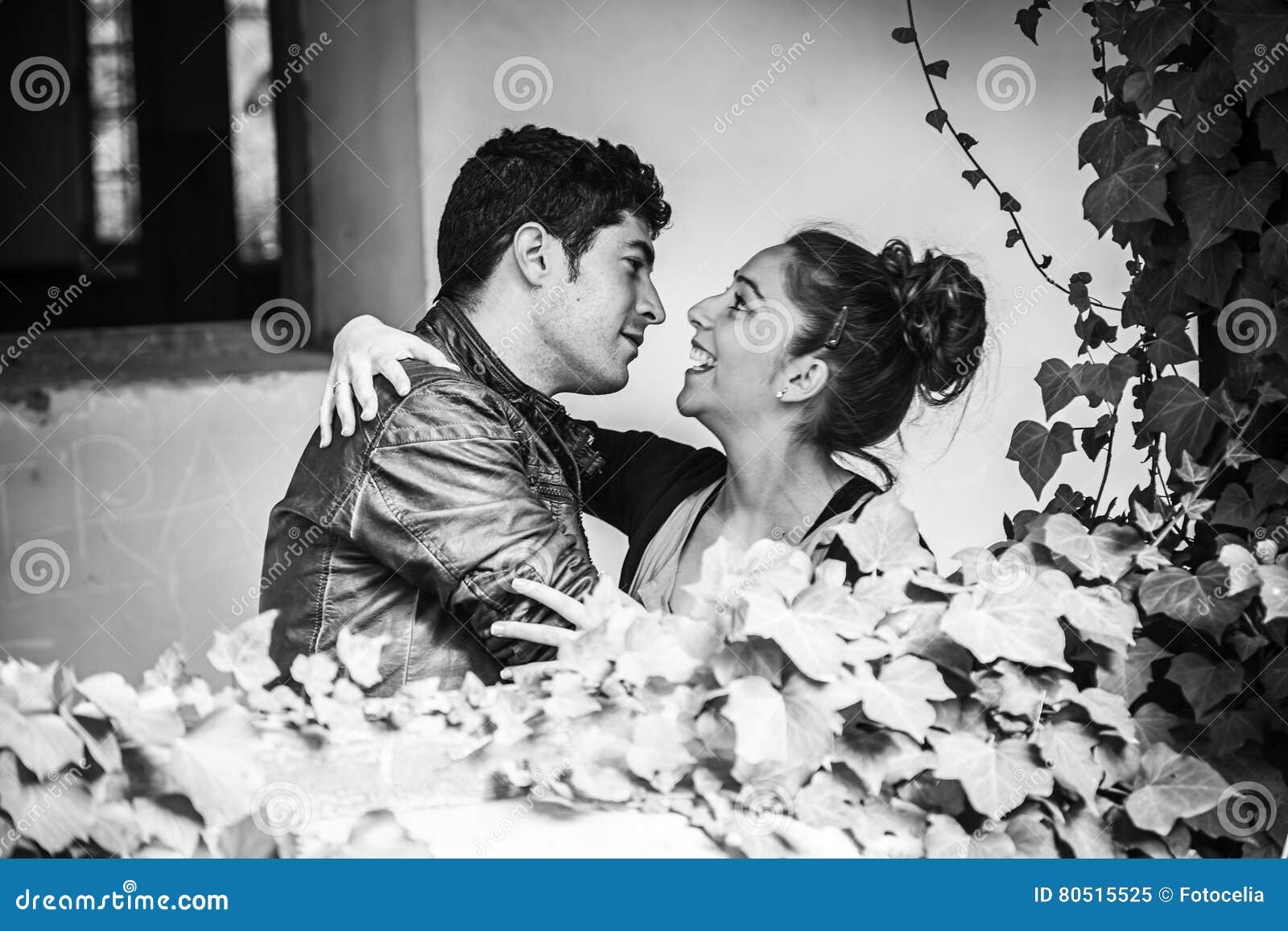 Couple loving each window stock image. Image of cheerful - 80515525