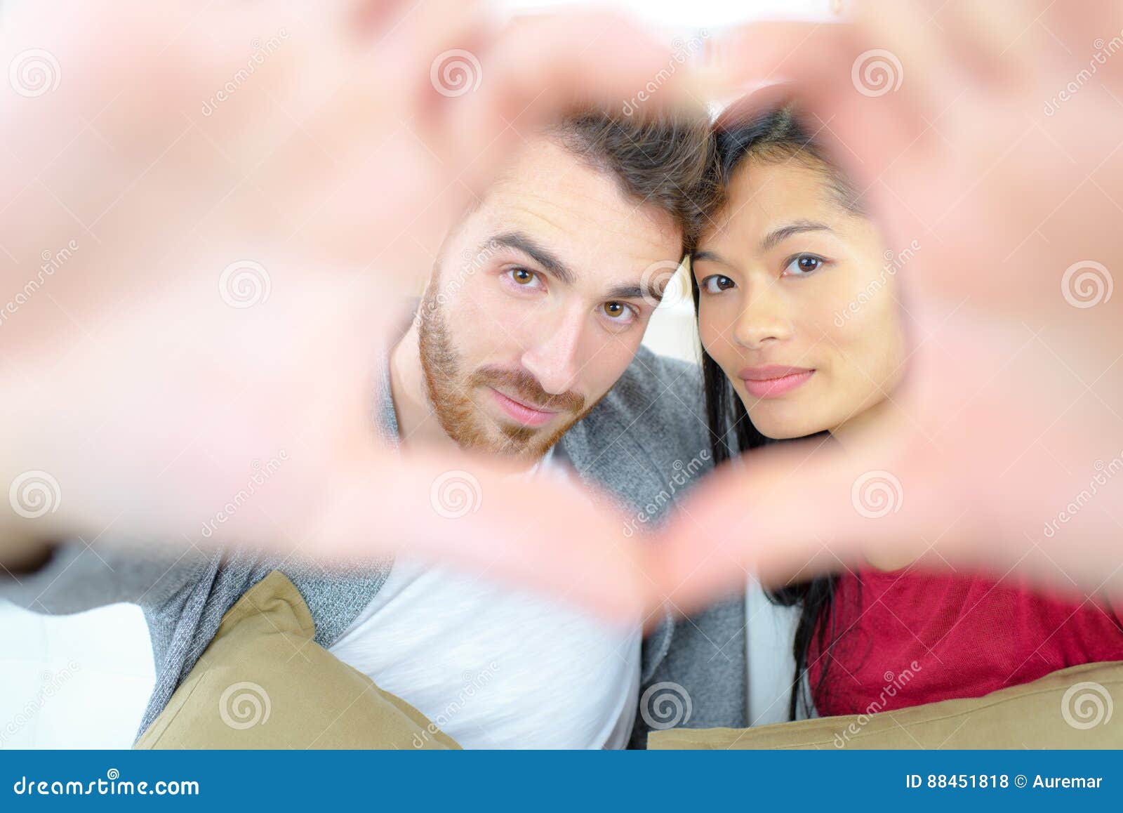 Couple making heart sign stock photo. Image of passion - 88451818