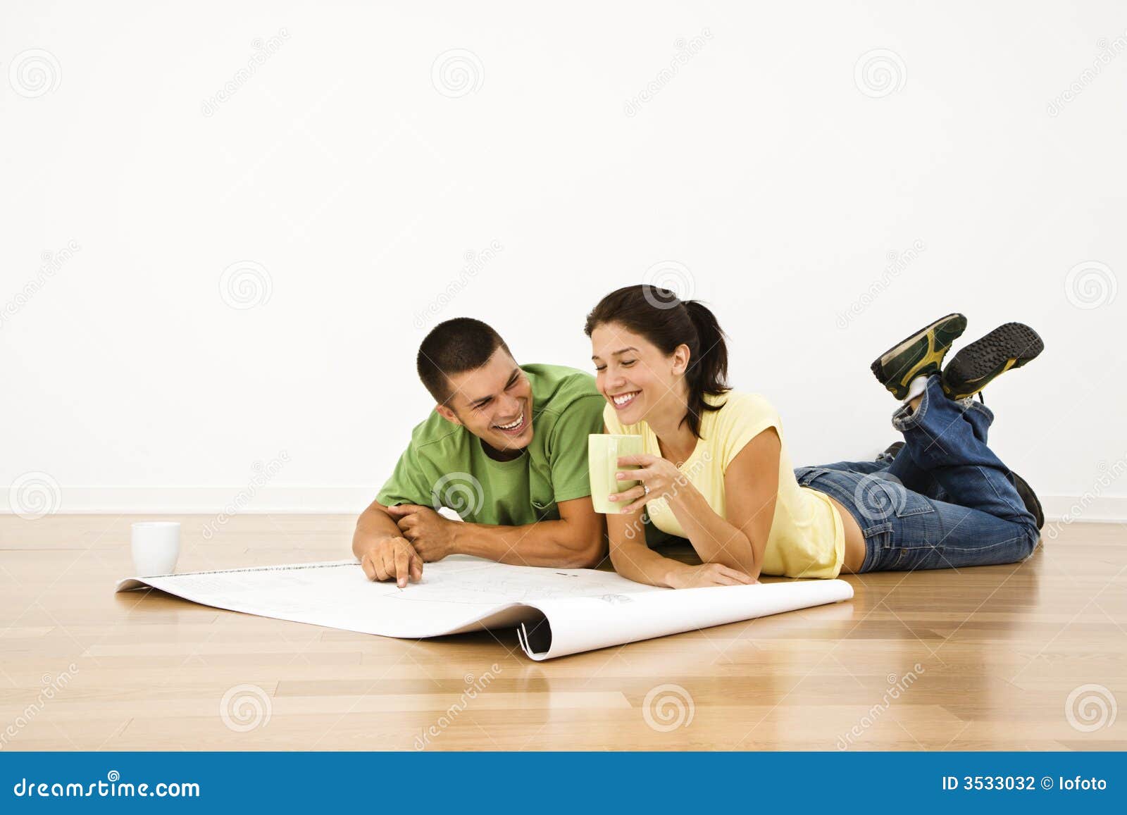 Couple making plans. stock photo. Image of adults, caucasian - 3533032