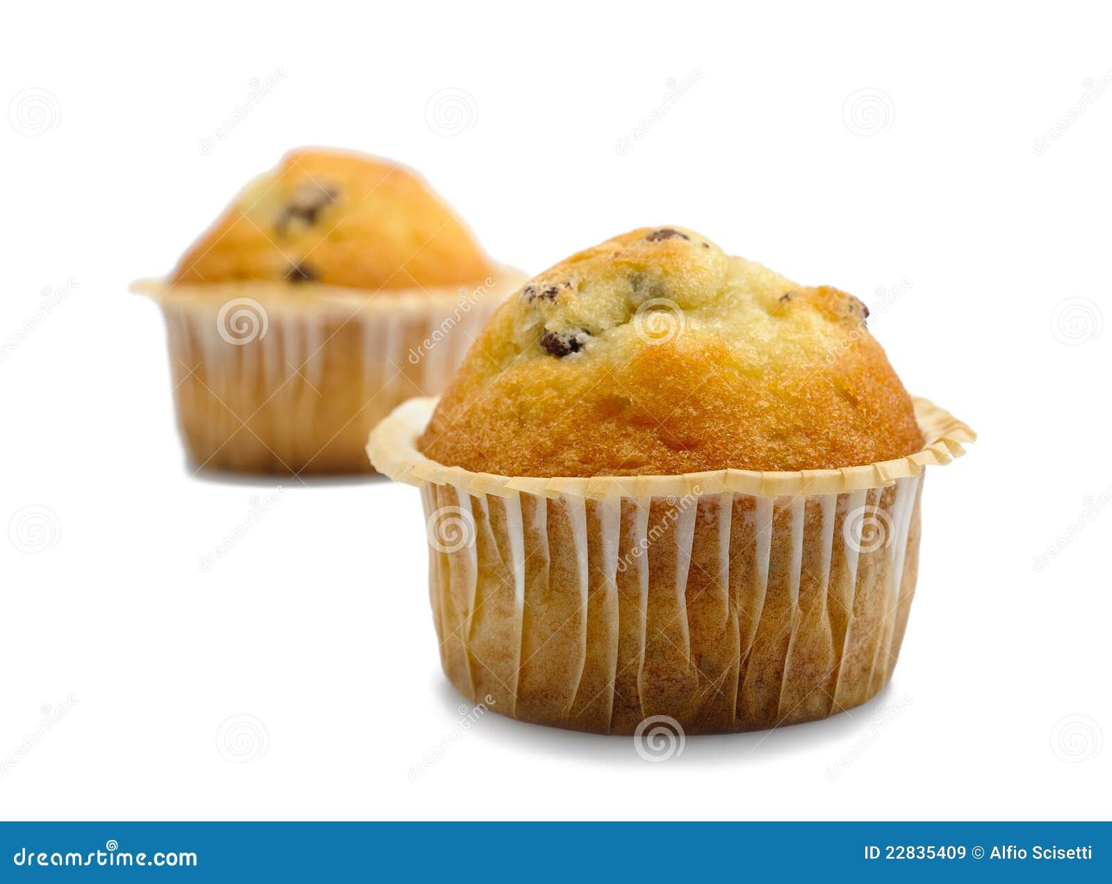 Couple of muffins stock image. Image of muffins, muffin - 22835409