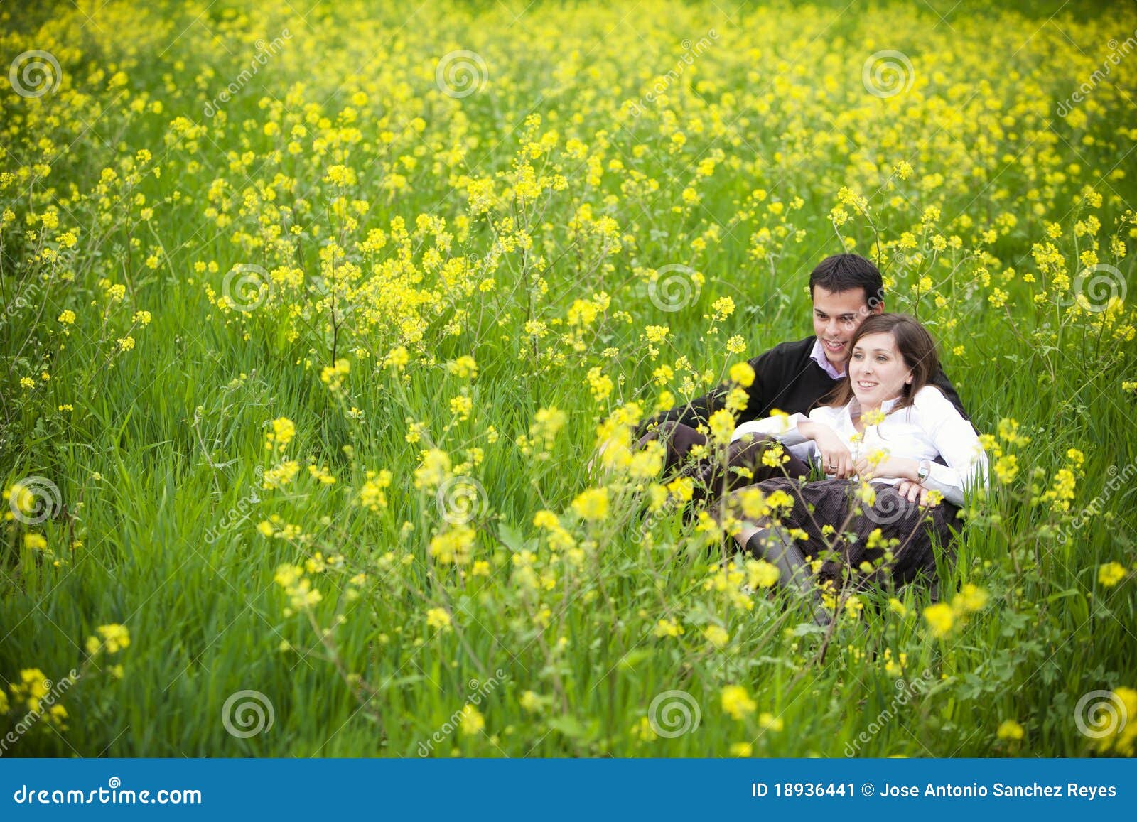 Couple in nature stock image. Image of natural, outdoors - 18936441