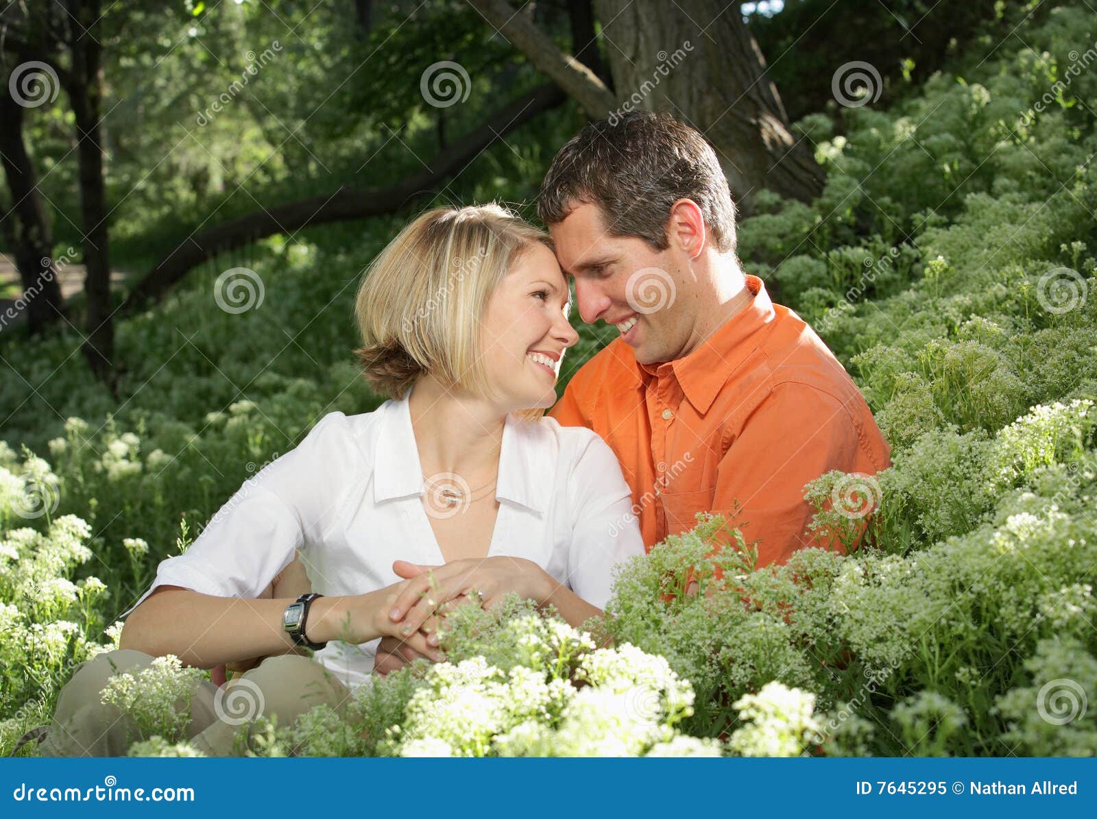 Couple in Nature stock image. Image of relationship, lifestyle - 7645295