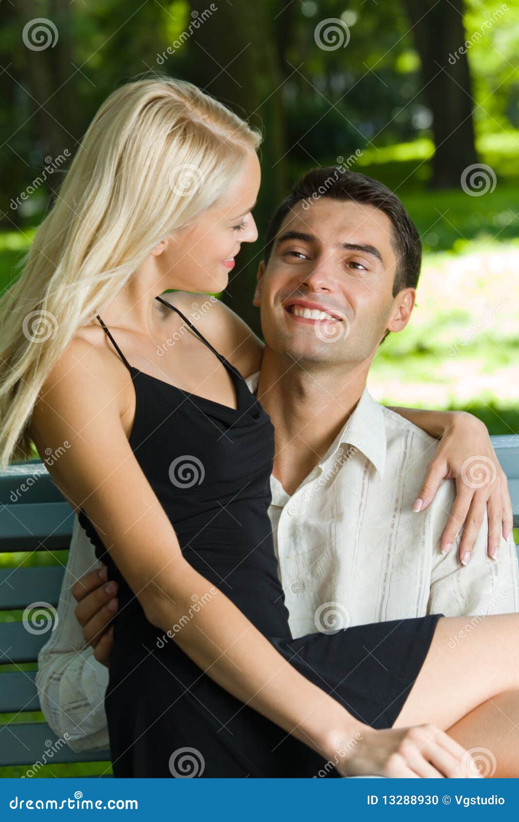 Couple outdoors stock photo. Image of emotional, female - 13288930