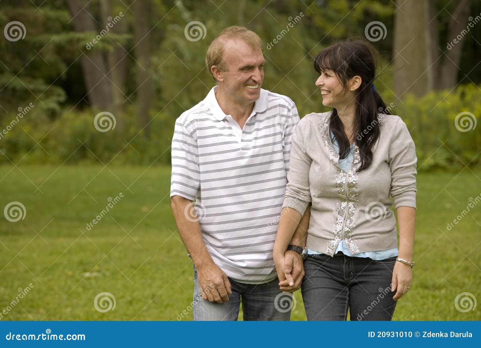 Couple outdoors stock photo. Image of romentic, happiness - 20931010