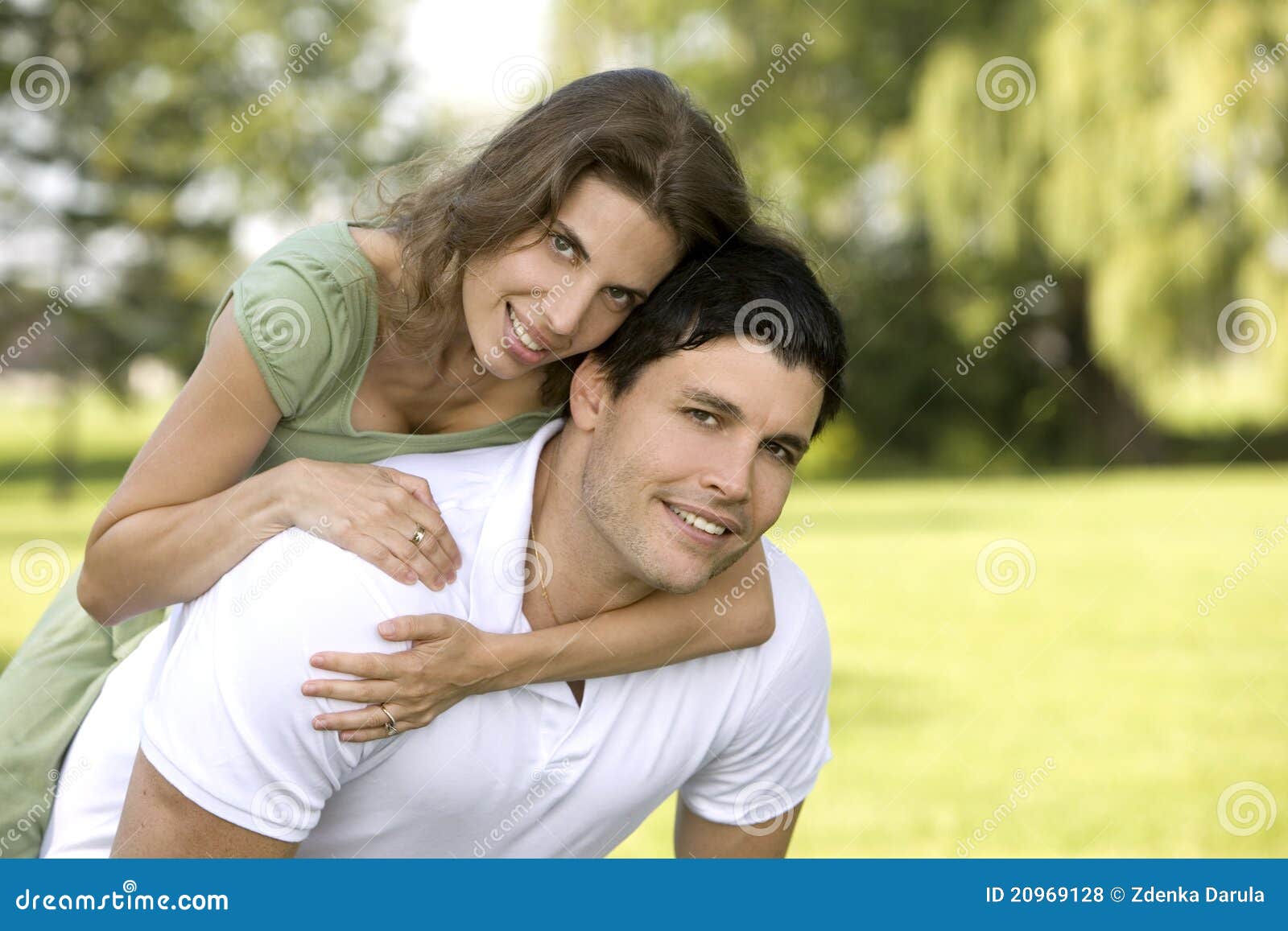 Couple outdoors stock photo. Image of park, outdoors - 20969128