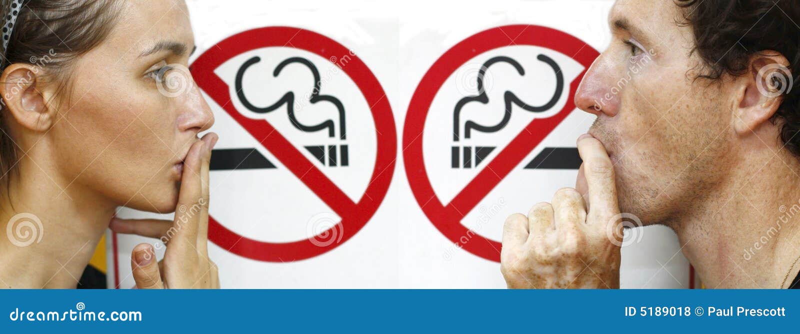 Couple pretending smoking stock illustration. Illustration of hand ...