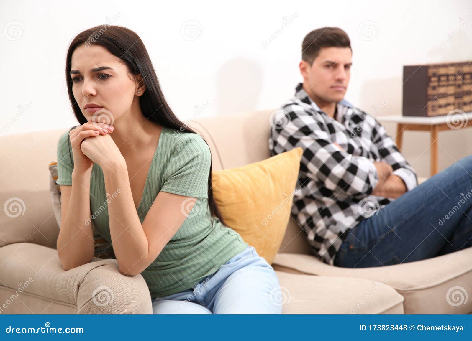 Couple with Problems in Relationship Stock Photo - Image of people ...