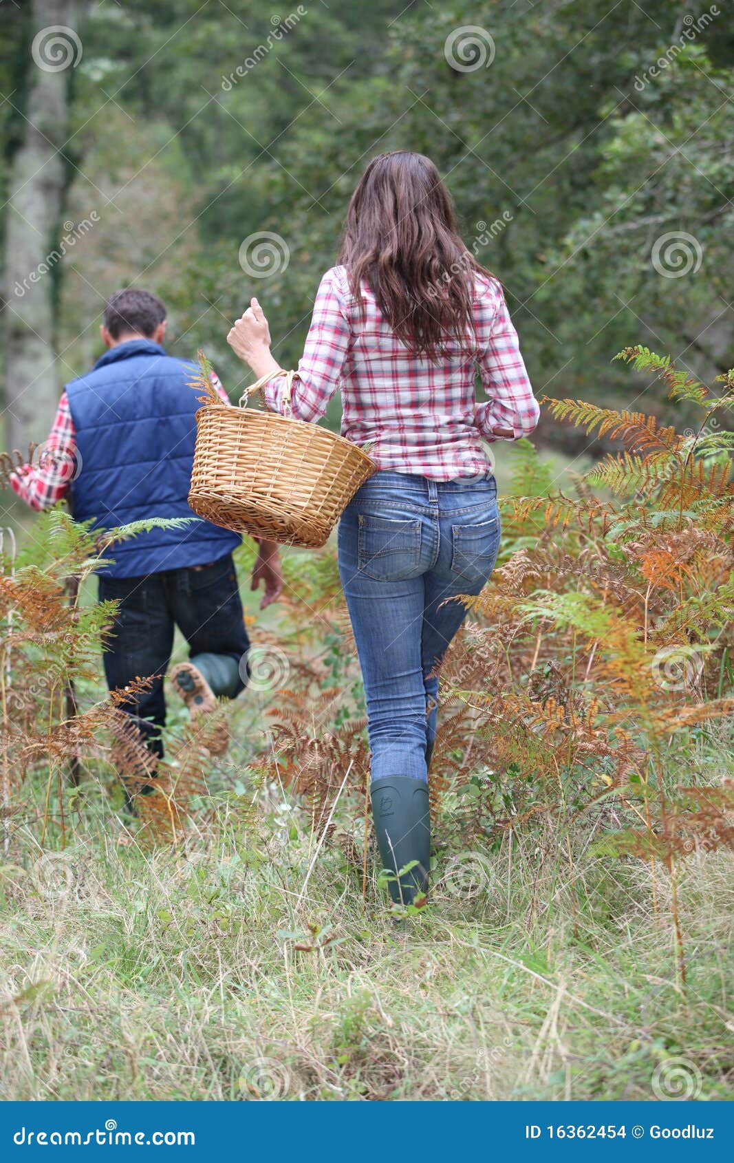 Couple on a rambling day stock photo. Image of season - 16362454