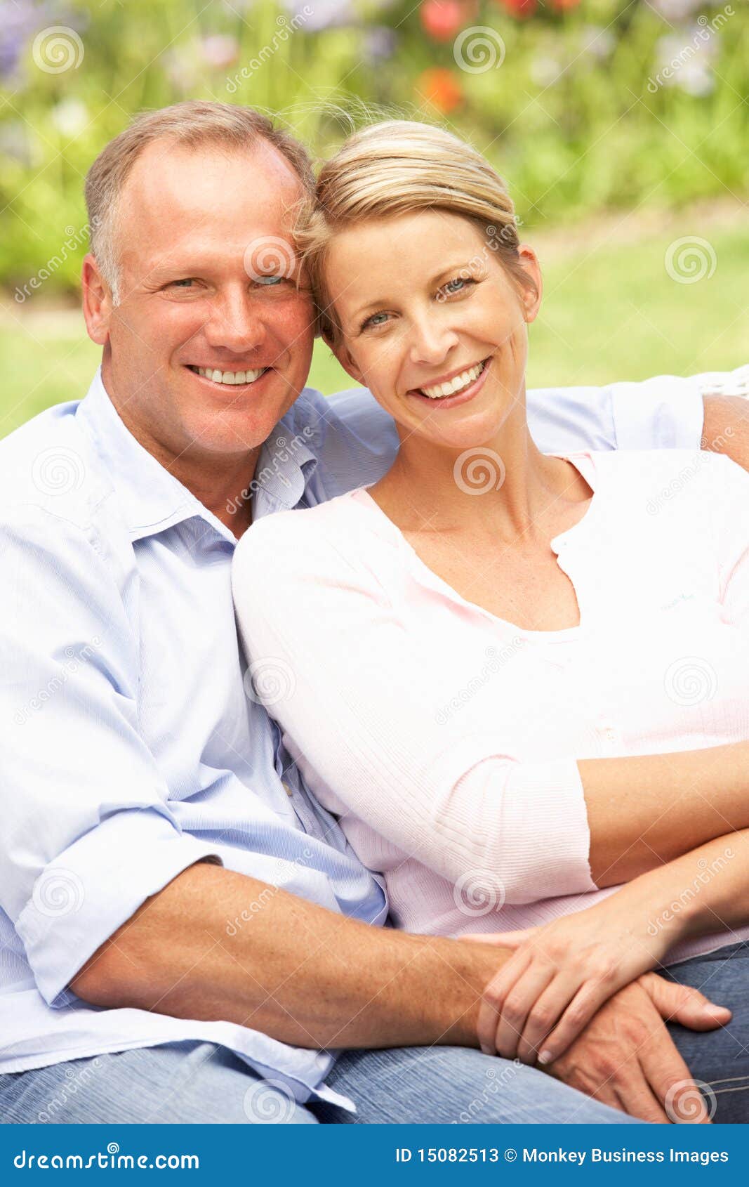 Couple Relaxing in Garden stock image. Image of husband - 15082513 Couple Relaxing in Garden stock image. Image of husband - 15082513