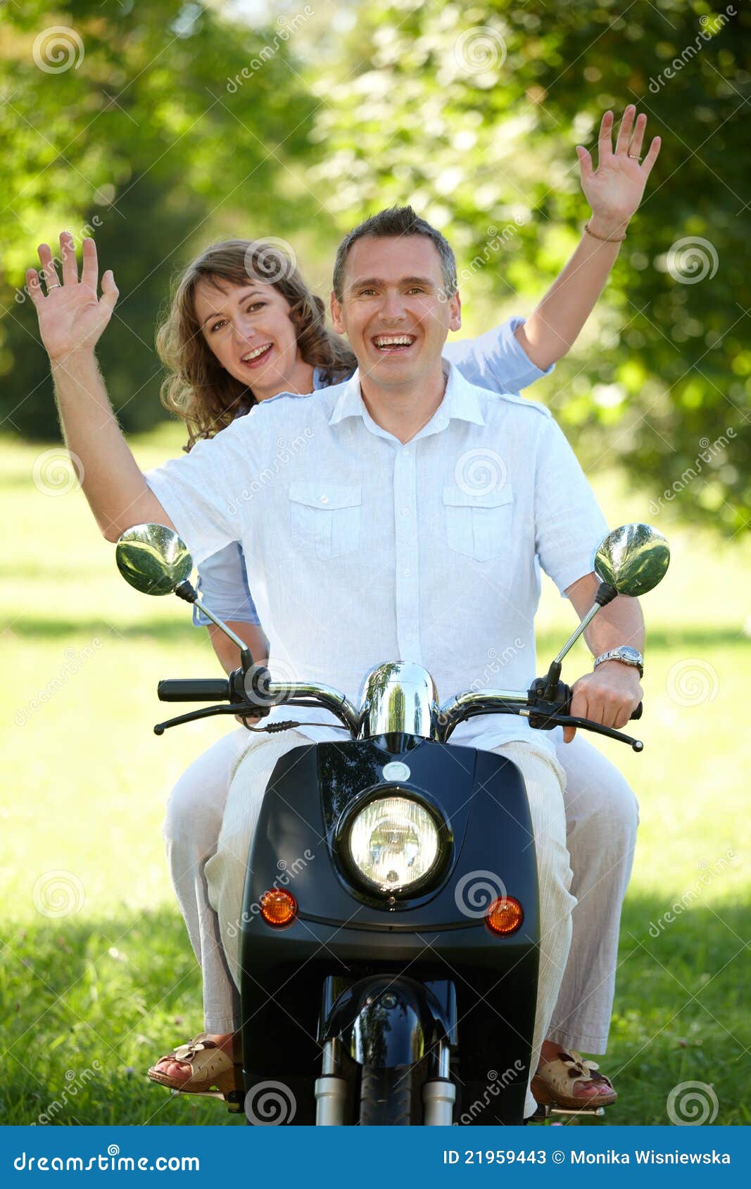 Couple riding stock image. Image of outside, person, rider - 21959443