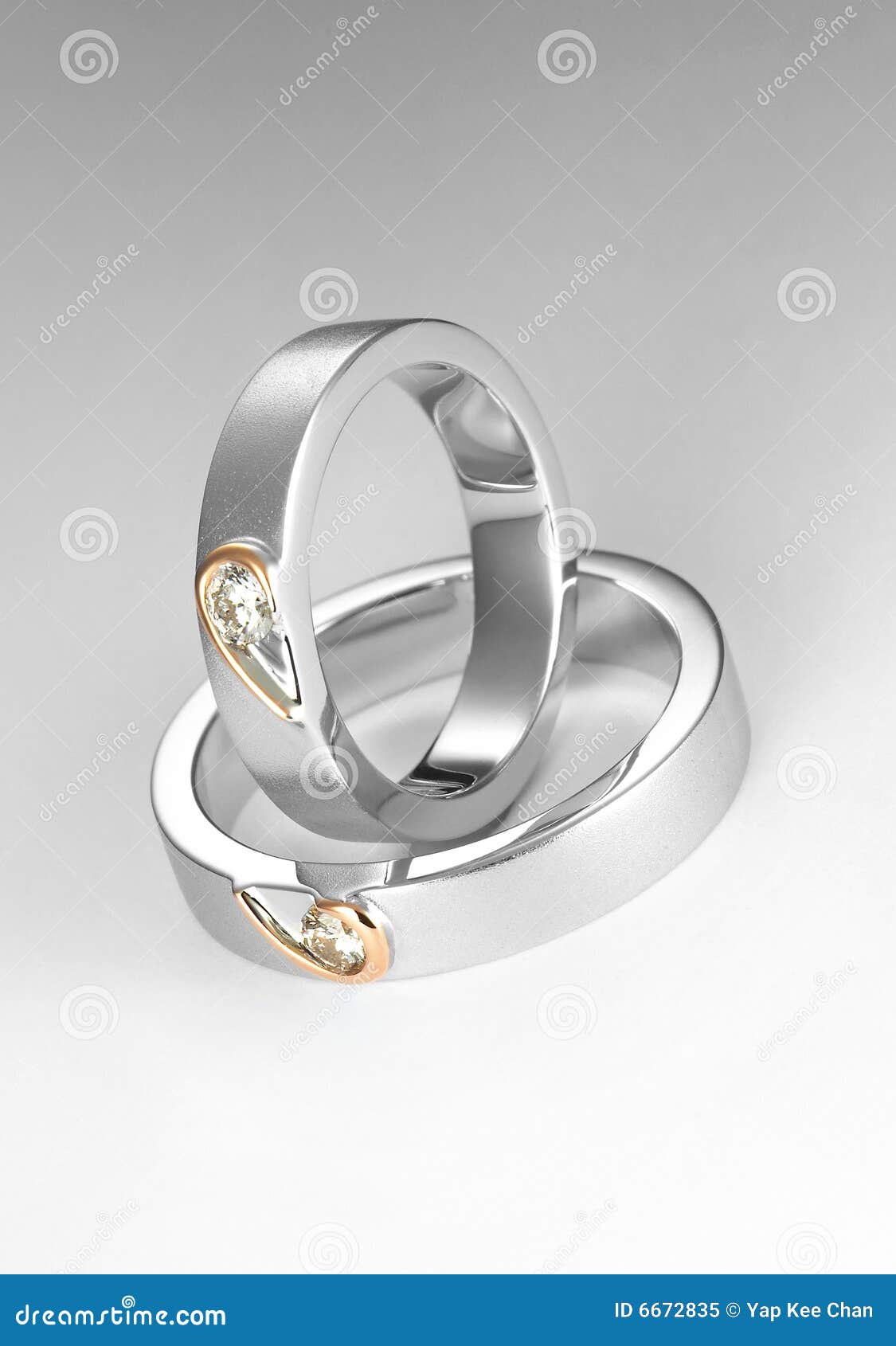 Couple ring stock image. Image of engagement, crystal - 6672835