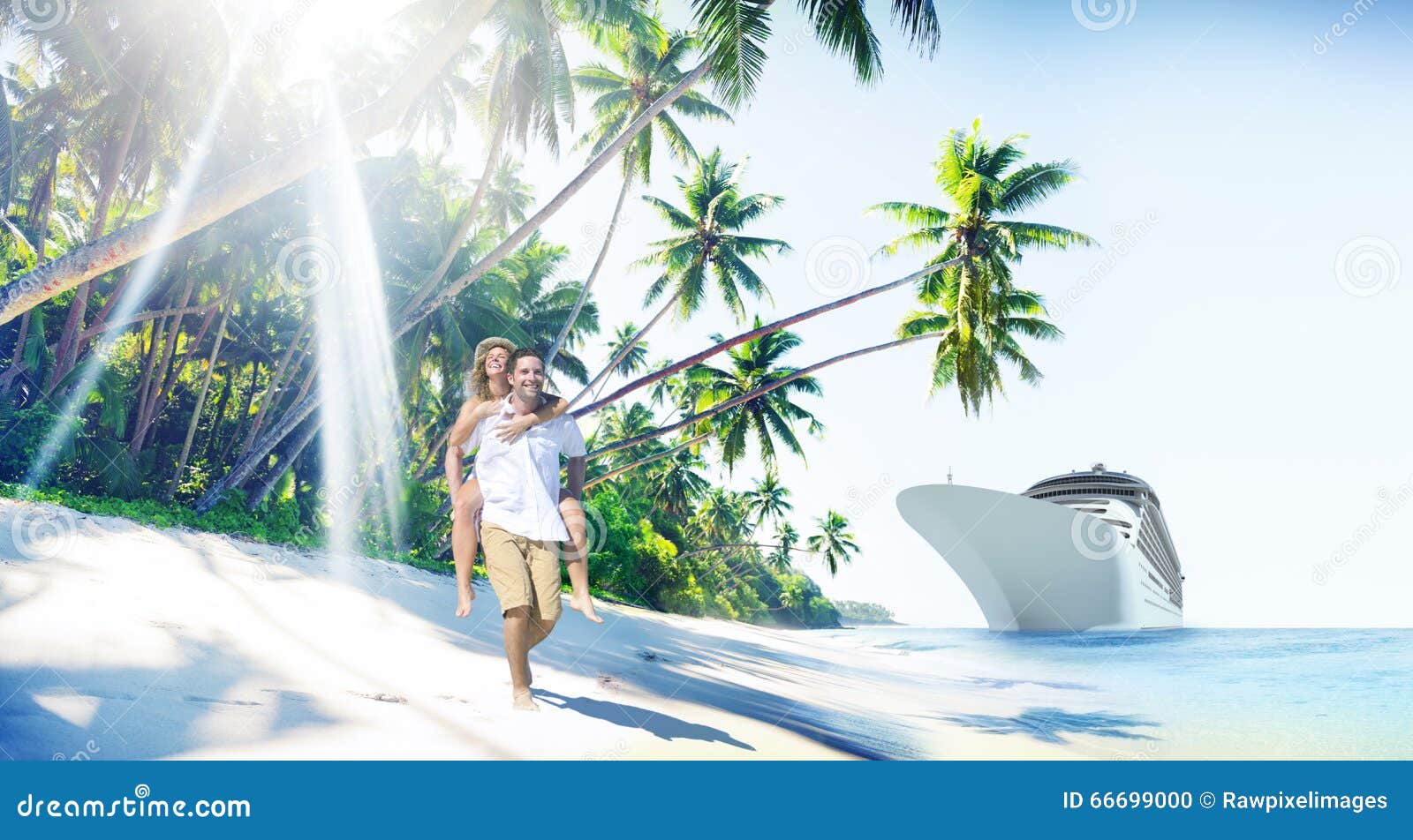 Couple Romance Beach Love Island Concept Stock Photo - Image of ocean ...