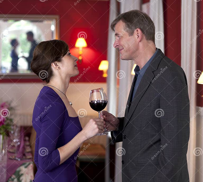 Couple on Romantic Rendezvous Stock Image - Image of beautiful, people ...