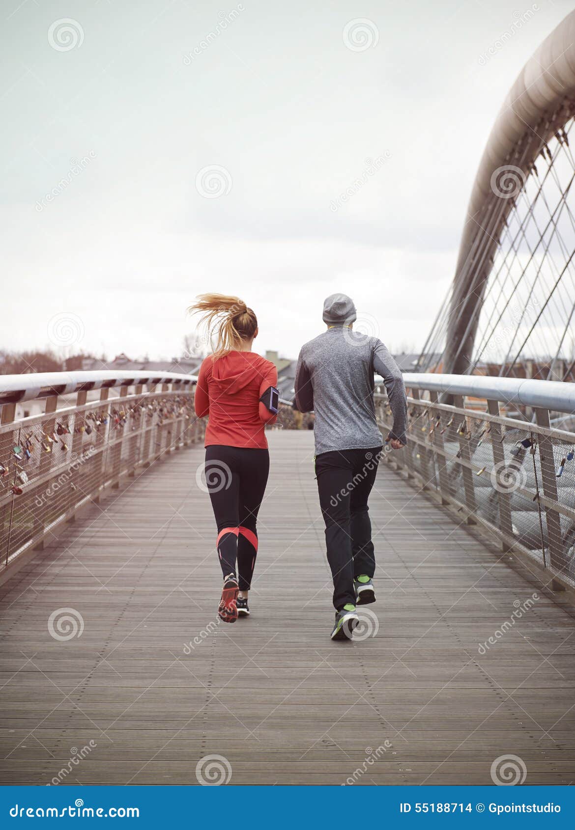 Couple running stock photo. Image of rear, emotion, athlete - 55188714
