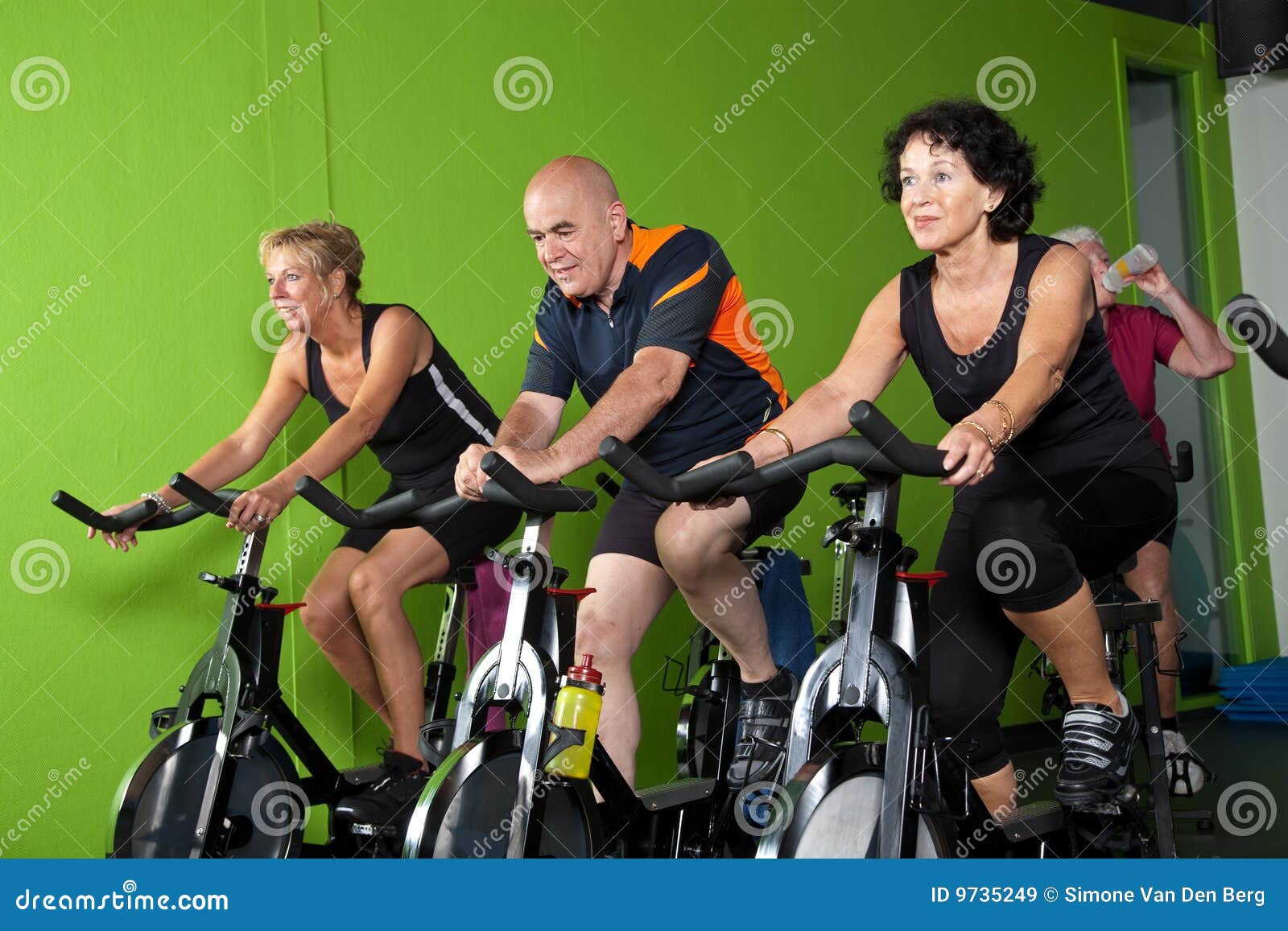 Couple of seniors spinning stock image. Image of spinning - 9735249