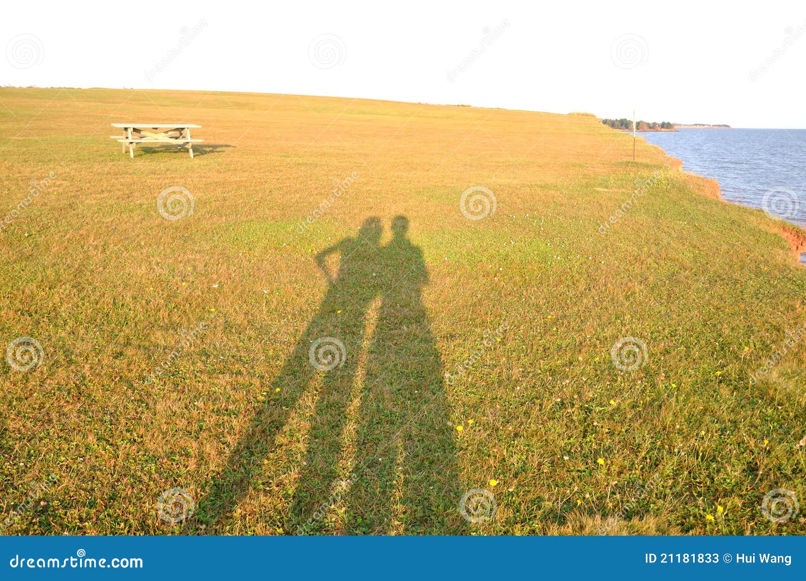 Couple Shadow stock image. Image of beautiful, river - 21181833