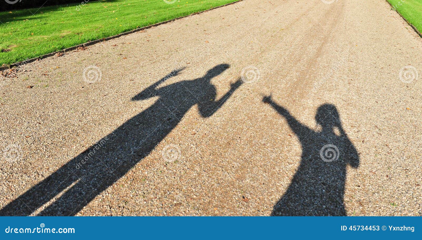 Couple shadow stock image. Image of load, woman, fight - 45734453