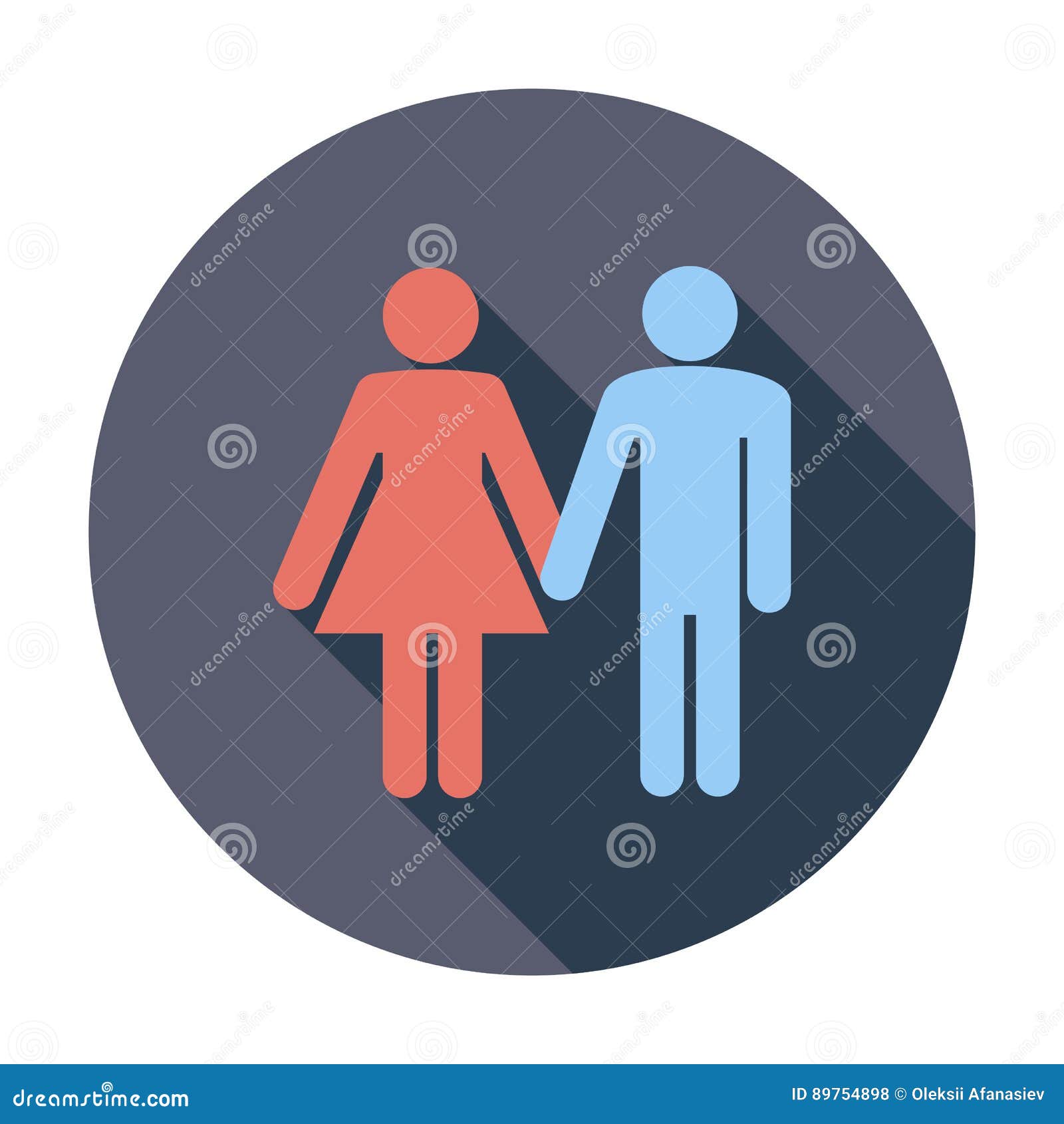 Couple sign stock vector. Illustration of icon, connection - 89754898