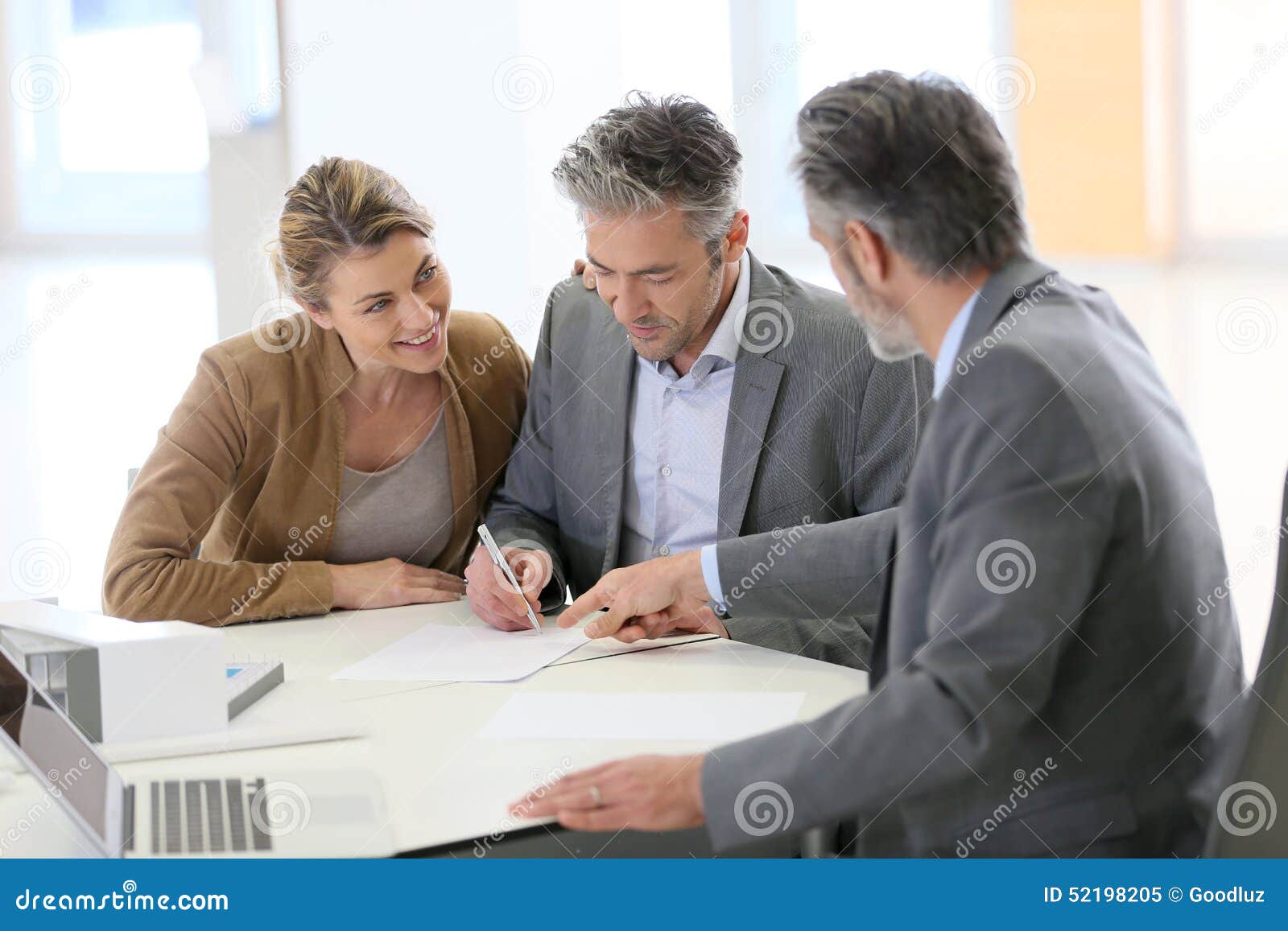 Signing A Construction Contract Royalty-Free Stock Photo ...