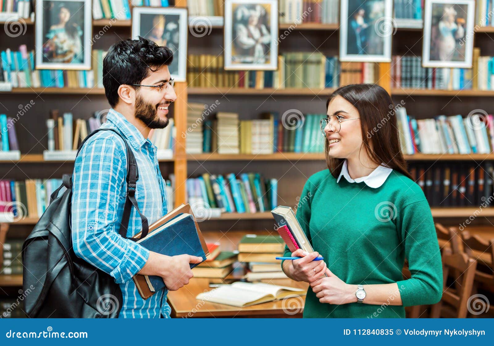 Students Work on Home Assignment Stock Image - Image of intelligence ...