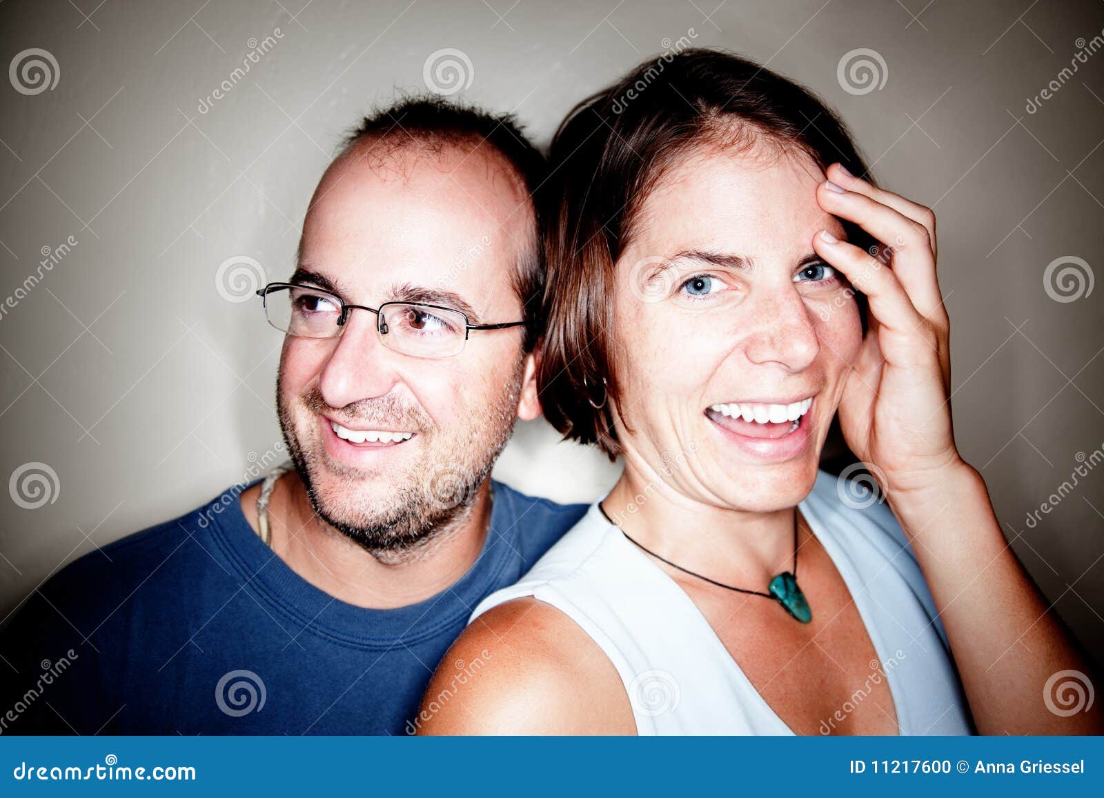 Couple Smiling stock photo. Image of pretty, closeup - 11217600