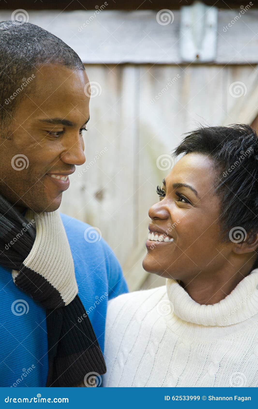 Couple Smiling at Each Other Stock Image - Image of handsome, mature ...