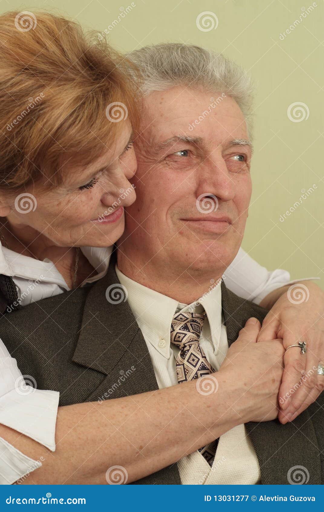 Couple Smiling and Looking Forward Stock Image - Image of caucasian ...