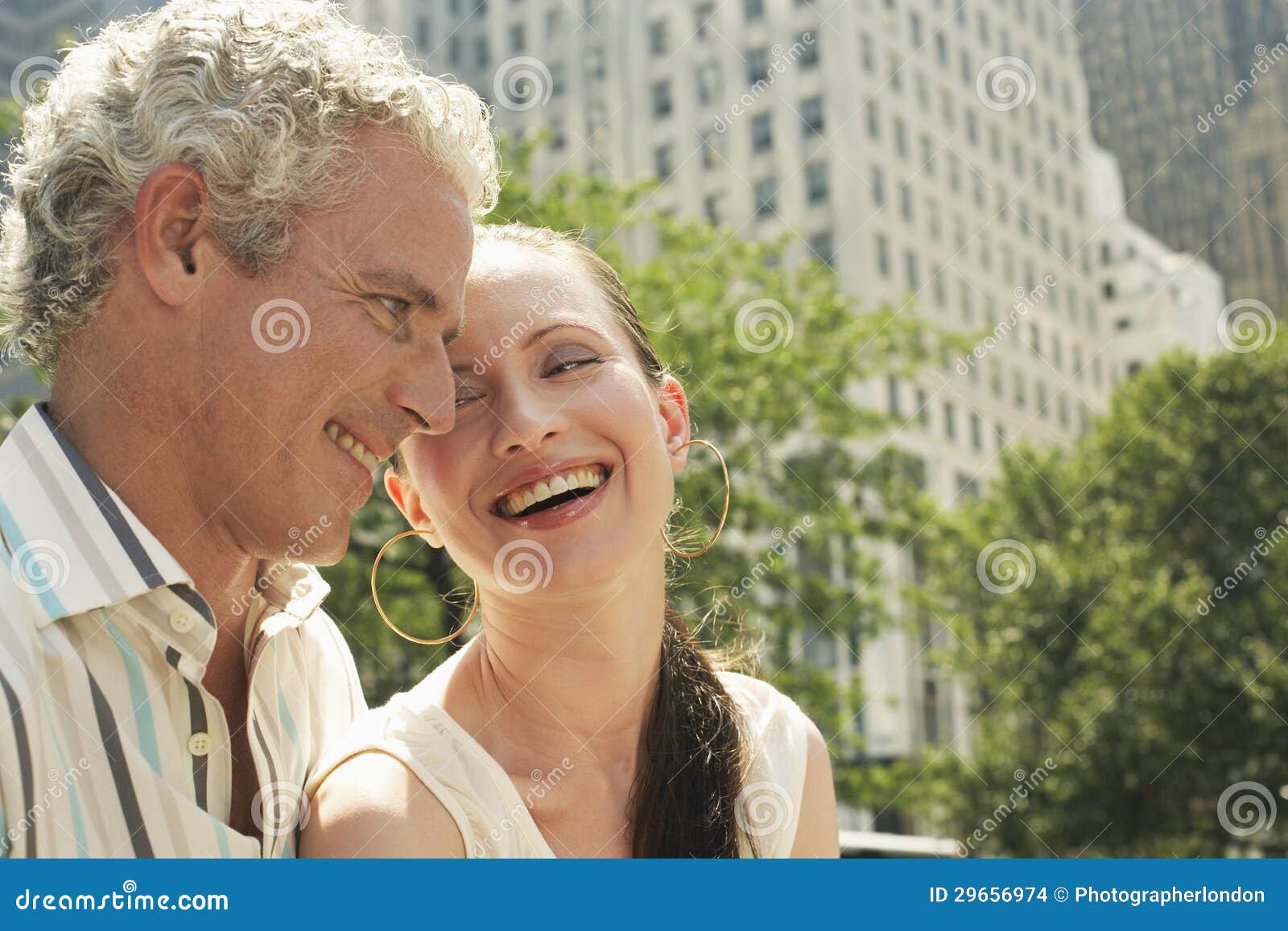 Couple Smiling Together stock photo. Image of person - 29656974