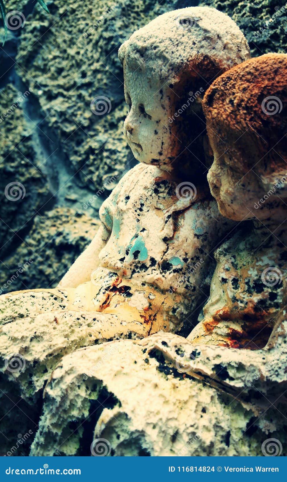 Worn statue stock photo. Image of statue, worn, artistic - 116814824