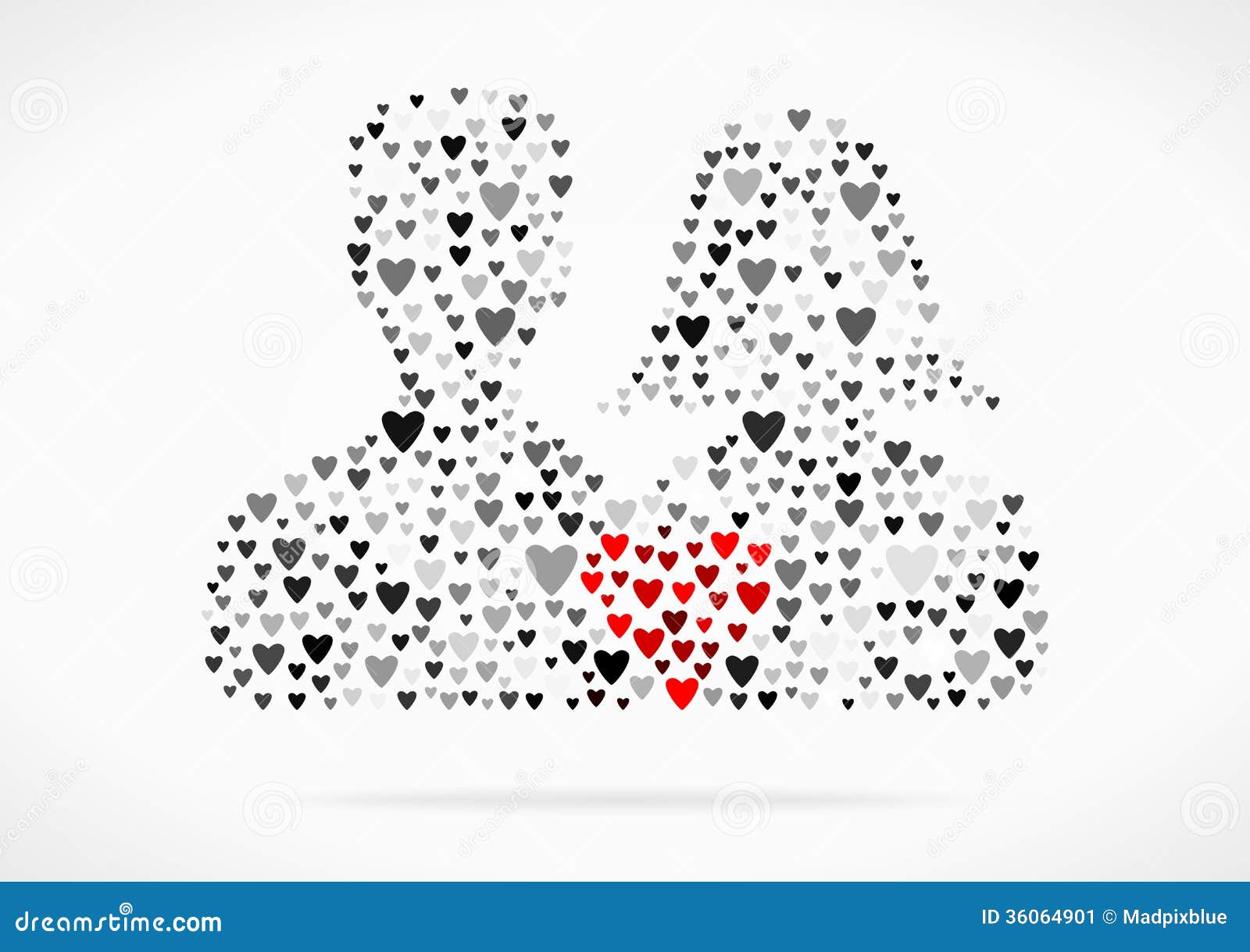 Couple symbol stock vector. Illustration of graphic, parents - 36064901