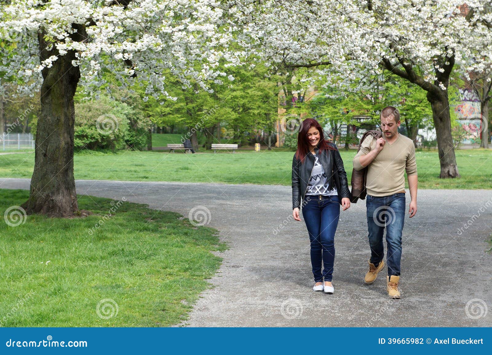 Couple taking a walk stock photo. Image of caucasian - 39665982