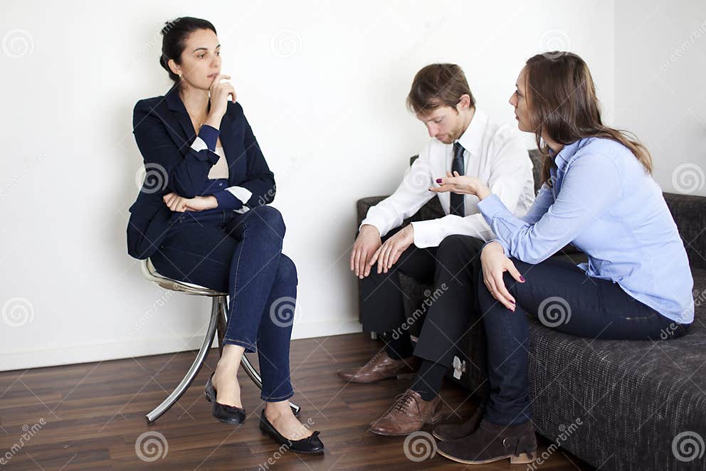 Couple Therapy Psychoanalysis Stock Image - Image of couple, health ...