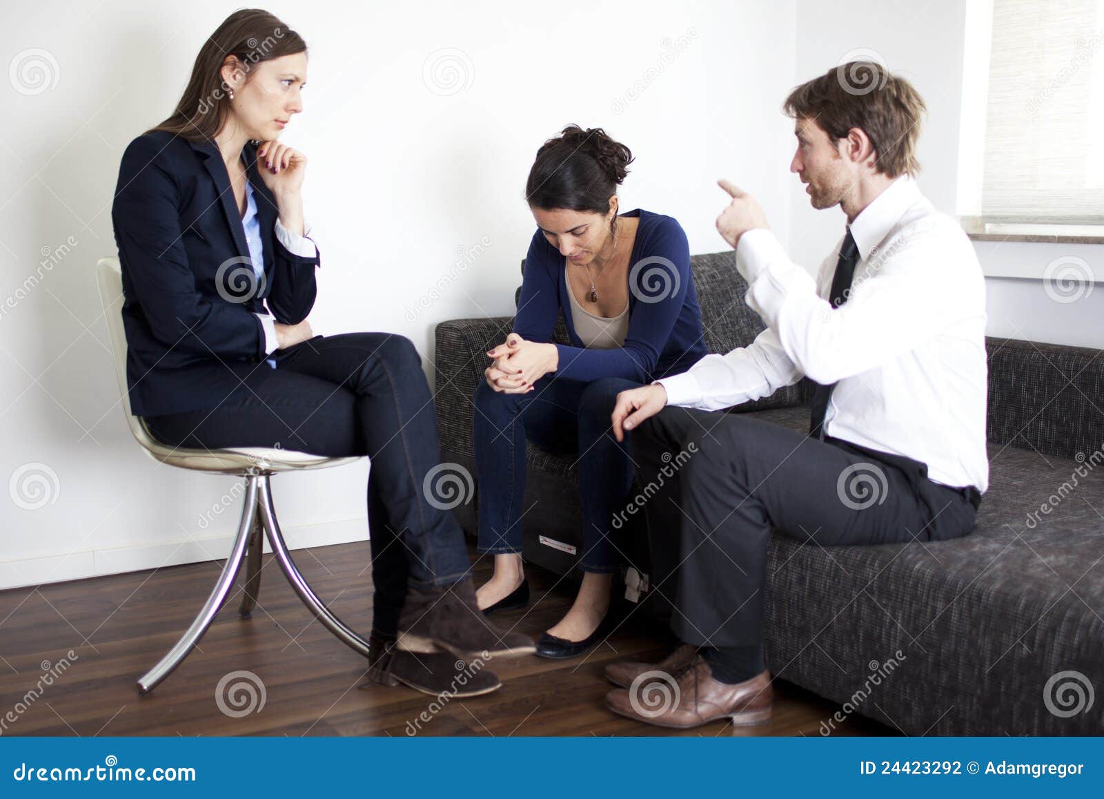 Couple Therapy Psychoanalysis Stock Photo - Image of problem, adult ...