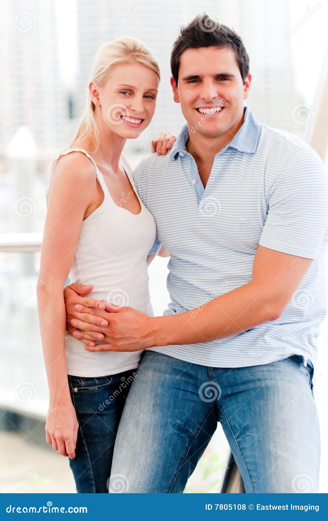 Couple Together stock photo. Image of good, couple, cheerful - 7805108
