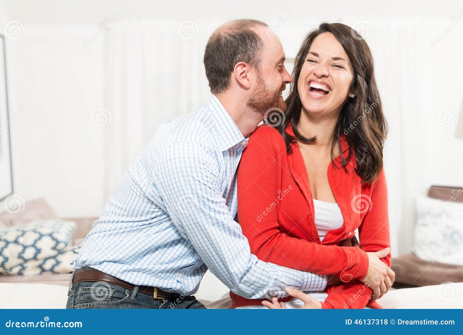 Couple together having fun stock photo. Image of rumalbern - 46137318