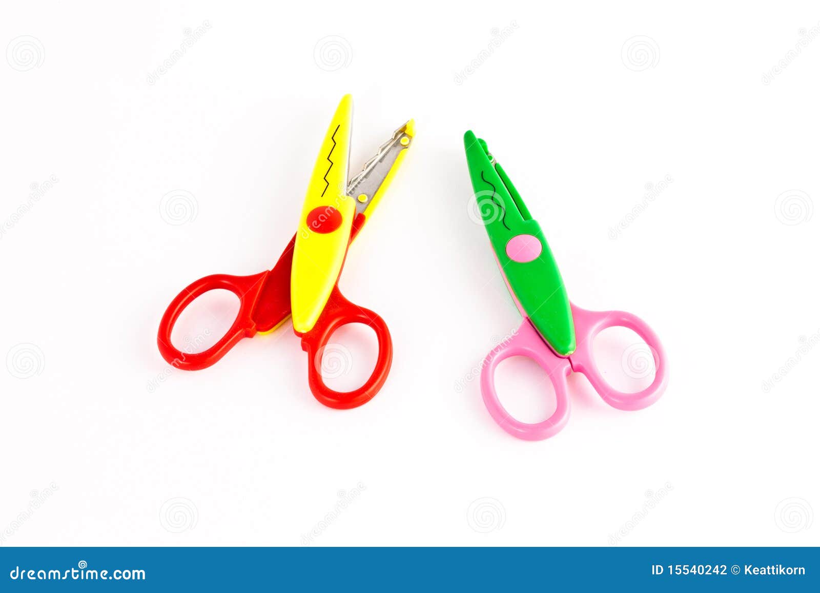 Couple of Toy Scissor stock photo. Image of isolated - 15540242