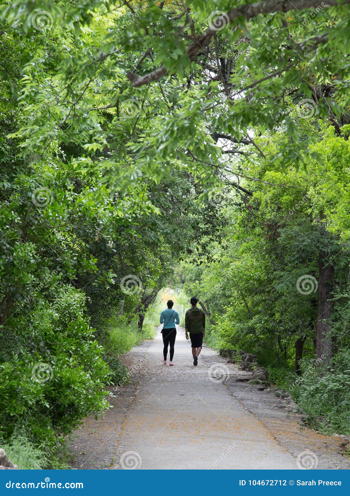 Couple on Walking Path in the Park Editorial Photography - Image of ...
