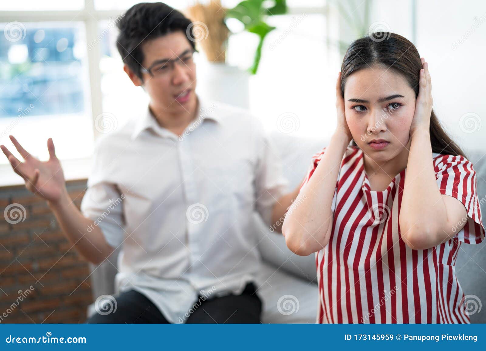 Couples are Arguing Strongly at Home, Concepts about Relationships ...