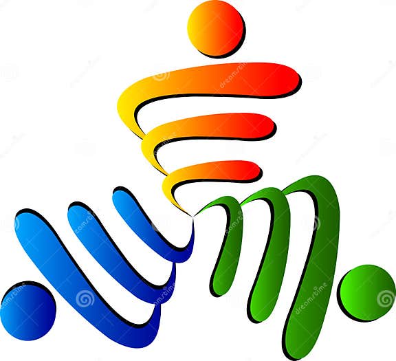 Couples logo stock vector. Illustration of clip, business - 19273175