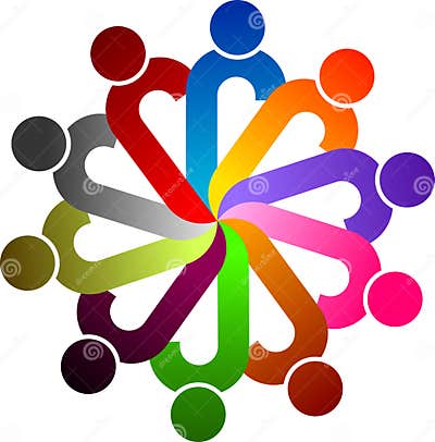 Couples logo stock vector. Illustration of group, element - 20649556