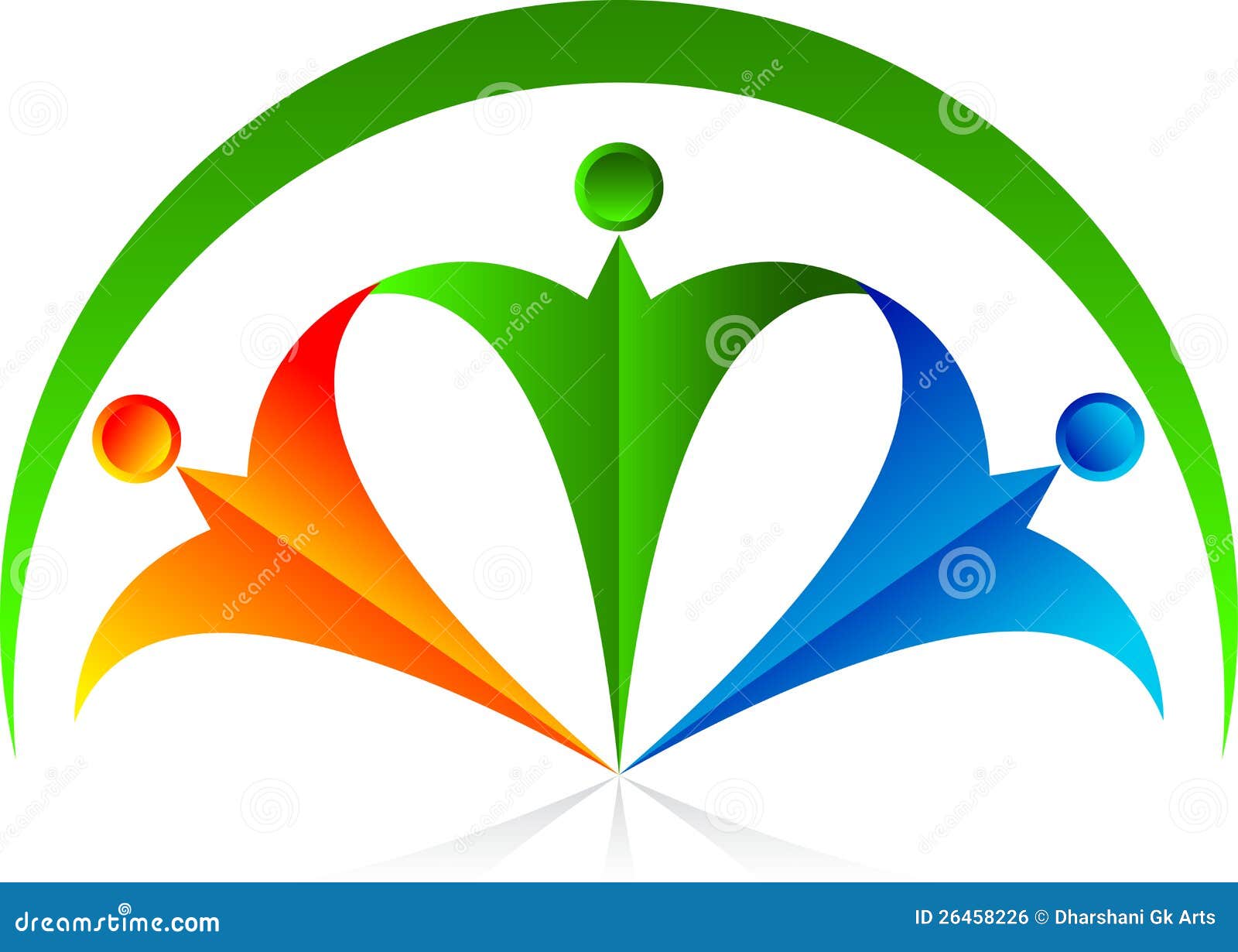 Couples logo stock vector. Illustration of cooperation - 26458226