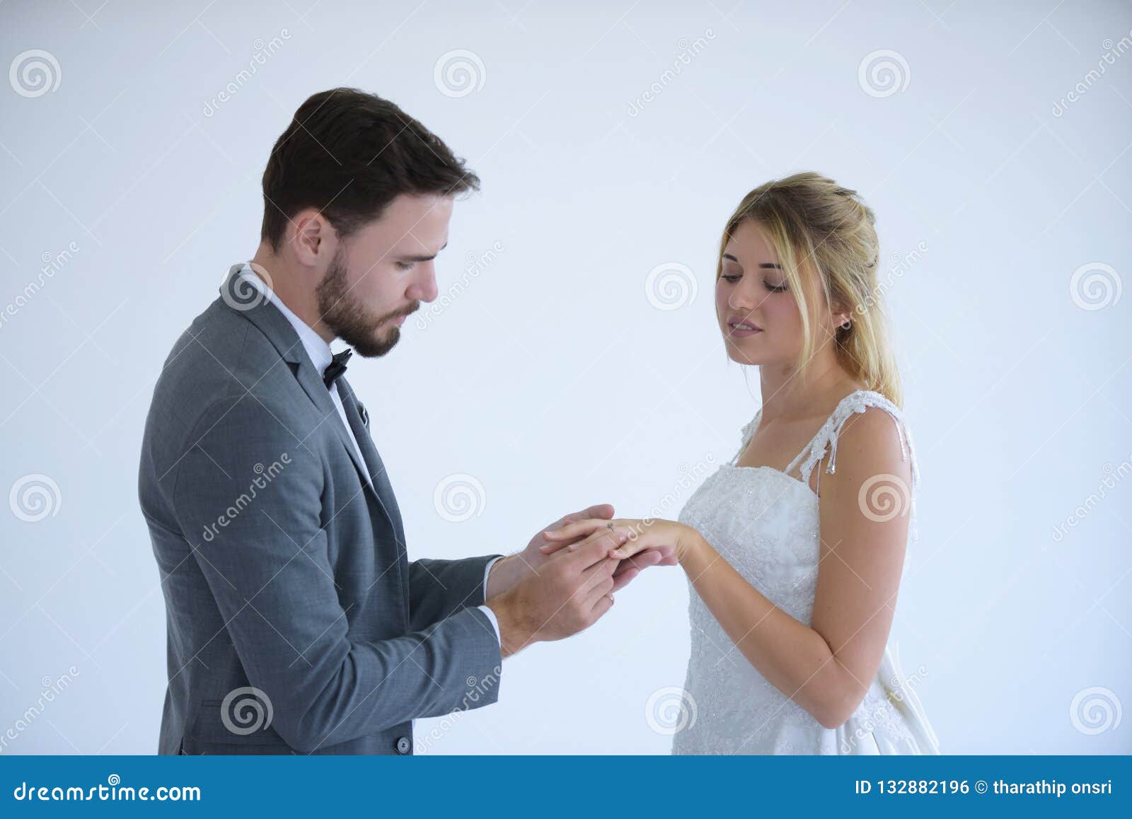 Couples Who are Getting Married are Happy Stock Photo - Image of ...