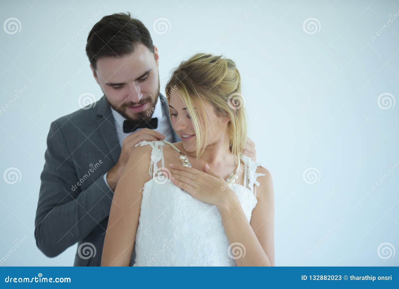 Couples Who are Getting Married are Happy Stock Image - Image of casual ...