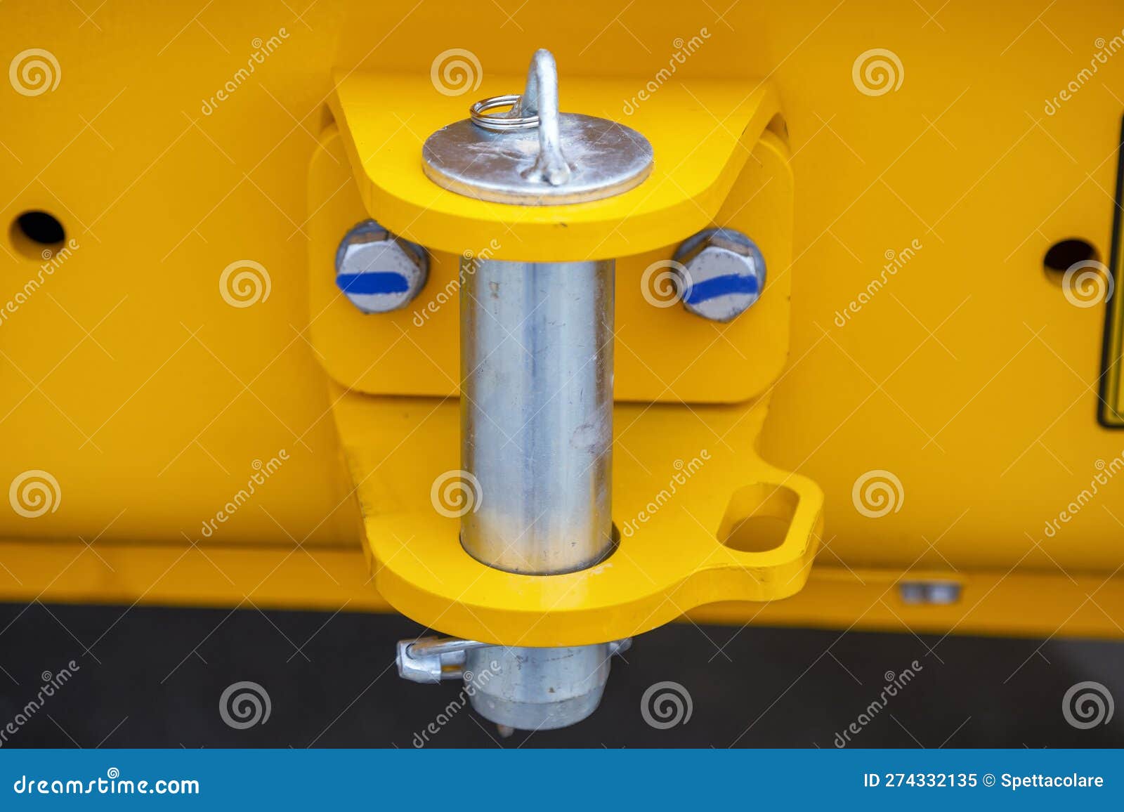 Coupling hook device stock image. Image of cargo, closeup - 274332135