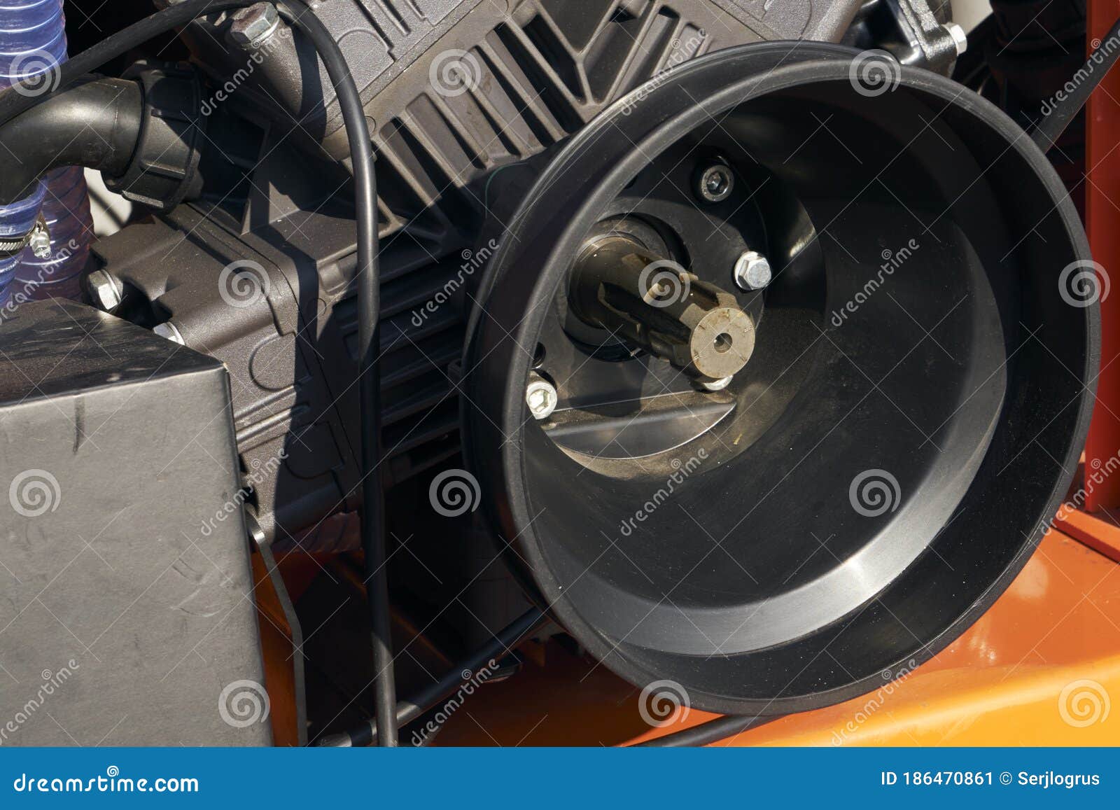 Coupling Unit Of A Modern Tractor. Stock Photography | CartoonDealer ...
