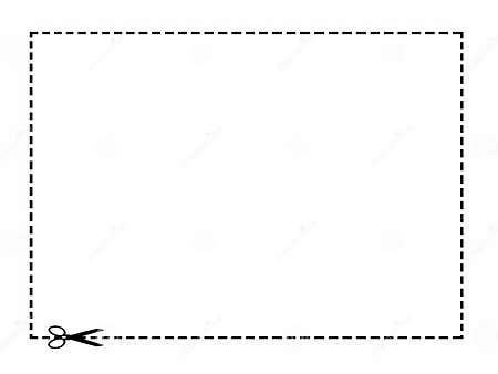 Coupon Border stock illustration. Illustration of money - 493904