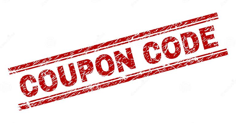 Scratched Textured COUPON CODE Stamp Seal Stock Vector - Illustration ...