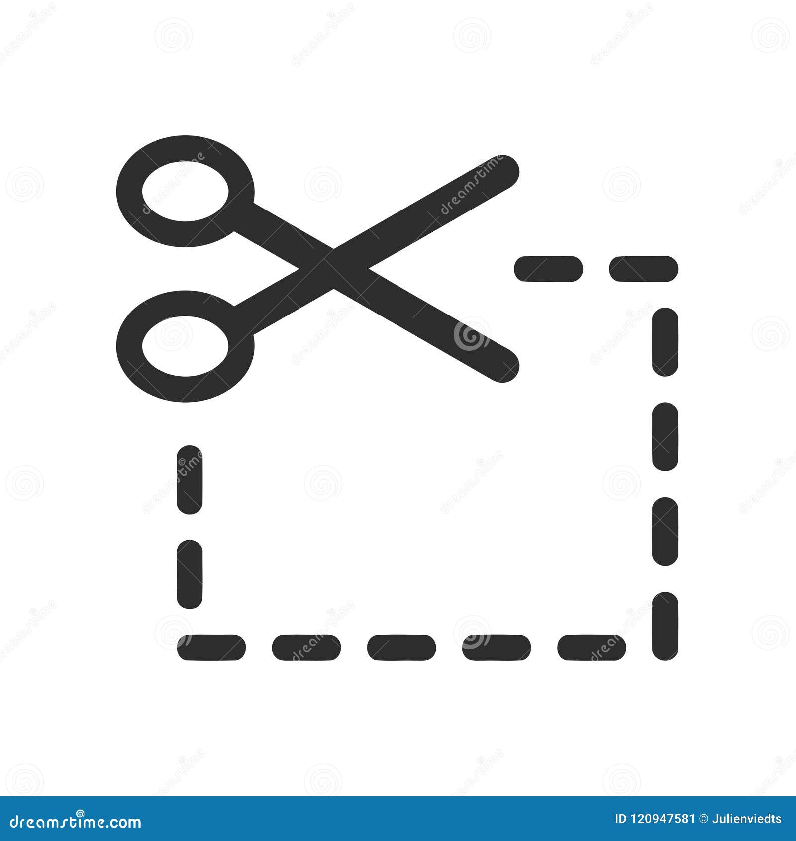 Coupon Icon. Scissor Symbol. Coupon Cutting Sign Stock Vector ...