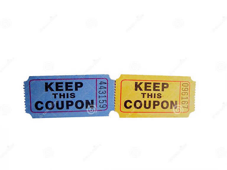 Coupons stock photo. Image of draw, luck, rain, game, entry - 819886