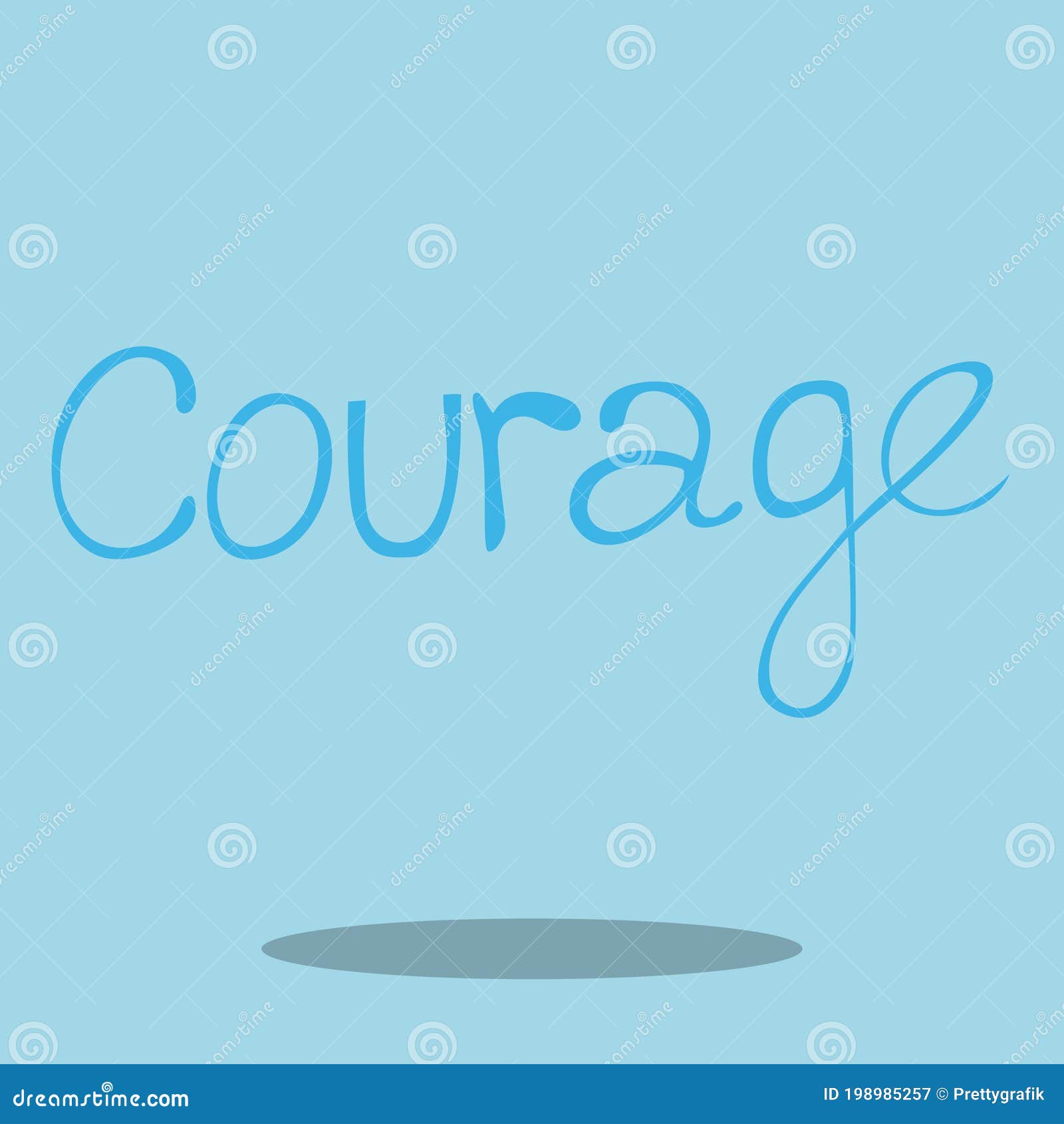 Courage 01 illustration de vecteur. Illustration du courage - 198985257